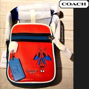 Coach | Bags | Coach Spiderman Crossbody Bag Marvel New | Poshmark